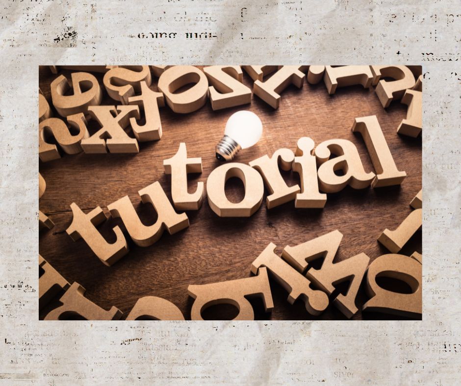 Instruction / Tutorials | BDR Creative Studios